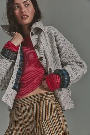 Free People We The Free Yorkshire Lined Sweater