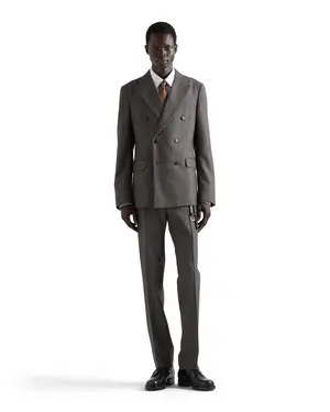 Prada Double-breasted Wool Suit