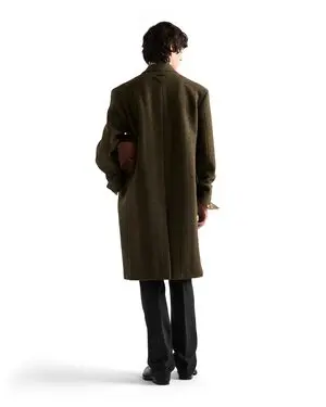 Prada Single-breasted Wool Coat