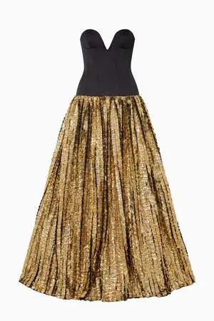 Ulla Johnson Delora Strapless Lurex Gown