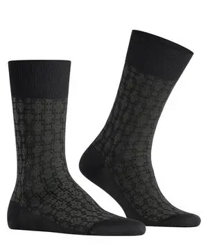 Falke Artwork Tie Dress Socks