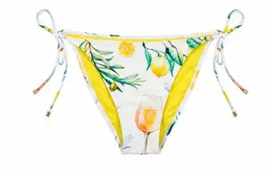 PLIVATI Mila Tie-side Bikini Bottom — Adriatic - Yellow