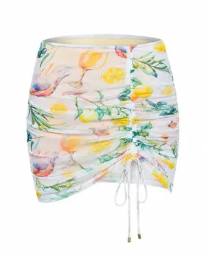 PLIVATI Zora Mesh Skirt — Adriatic - Yellow