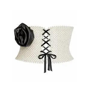 BAIJAN Pearl Corset