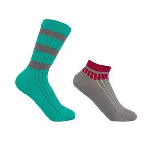 PEPER HAROW - MADE IN ENGLAND Peper Harow Old School Crew & Trainer Socks Bundle
