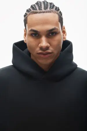 Alexander Wang Hoodie In Dense Fleece