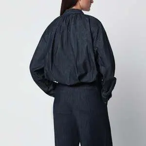 Dries Van Noten Dark Indigo Denim Shirt