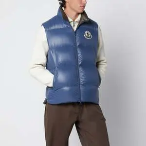 Moncler Padded Gilet In Nylon Laqu