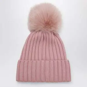 Moncler Wool Beanie With Pom-pom