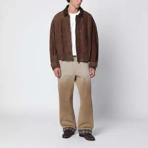 SALVATORE SANTORO Jacket In Vintage-effect Suede