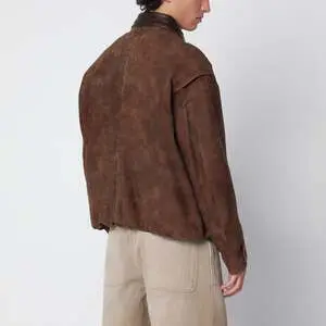 SALVATORE SANTORO Jacket In Vintage-effect Suede