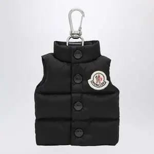 Moncler Down Jacket-shaped Keyring In Nylon