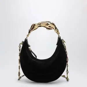 Chloé Suede Hobo Bag With Sculptural Handle