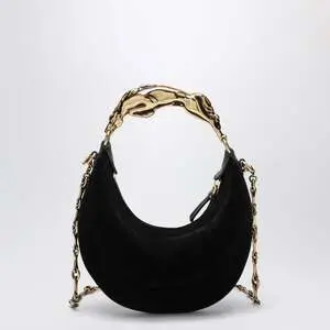 Chloé Suede Hobo Bag With Sculptural Handle