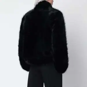 BB COUTURE Jackie Jacket In Faux Fur