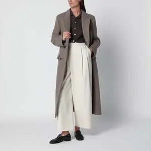Source Unknown Reyna Double-breasted Herringbone Coat