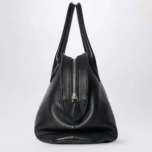 THE ROW Agnes 12 Bag In Calfskin Leather - Black