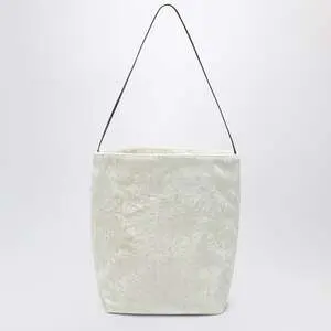 VALESQUE Velvet Bucket Tote Bag