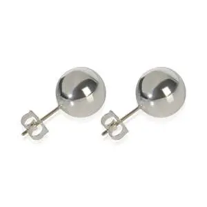 Tiffany & Co. Sterling Silver Hardwear Ball Earrings