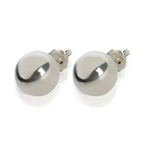 Tiffany & Co. Sterling Silver Hardwear Ball Earrings - Sterling_silver