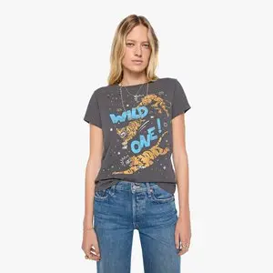 MOTHER The Boxy Goodie T-shirt - Black