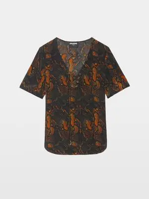 Zadig&Voltaire Terzo Silk Top