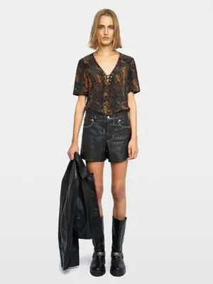 Zadig&Voltaire Terzo Silk Top