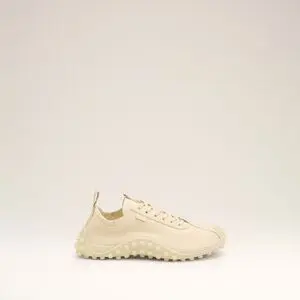 AMI Paris White Cow Leather Mirage Sneakers White