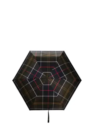 Barbour Tartan Mini Umbrella