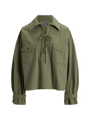 Polo Ralph Lauren Cotton Lace-up Shirt