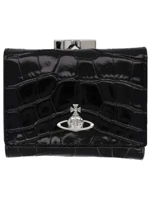 VIVIENNE WESTWOOD Portafoglio "small Frame - Black