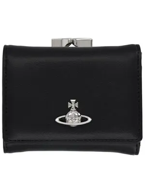 VIVIENNE WESTWOOD Portafoglio "small Frame" Con Dettaglio Orb