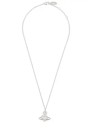 VIVIENNE WESTWOOD Agnatha Bas Relief Pendant Necklace - Silver