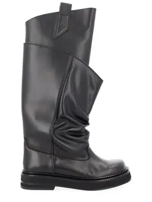 Attico Passeggiata" Leather Boots