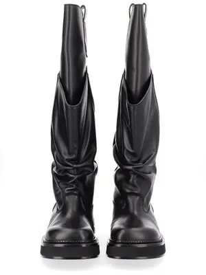 Attico Passeggiata" Leather Boots