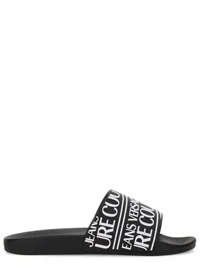 Versace Logo Slide Sandals