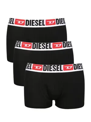 DIESEL® 3-pack Boxer In Cotone - Black