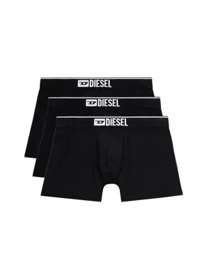 DIESEL® 3-pack Boxer In Cotone - Black