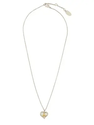 VIVIENNE WESTWOOD Petra Heart Pendant Necklace