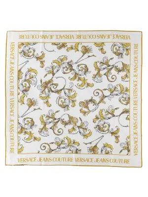Versace Foulard In Seta - Multicolour