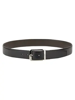 Zegna Palladio Reversible Leather Belt