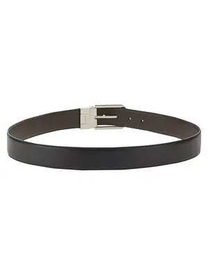 Zegna Palladio Reversible Leather Belt
