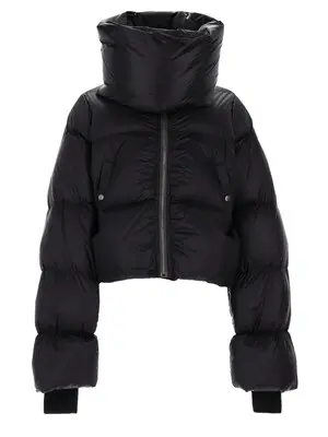 Rick Owens Funnel Neck Down Puffer Jacket