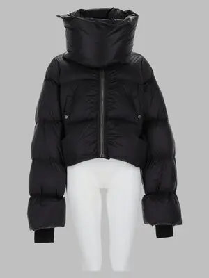 Rick Owens Funnel Neck Down Puffer Jacket