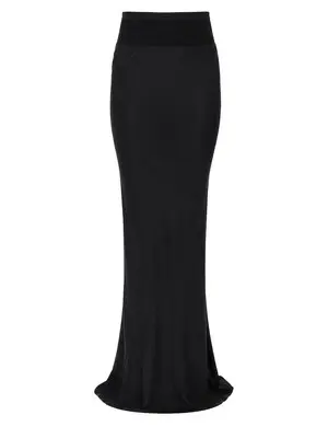 Rick Owens Slim Long Skirt