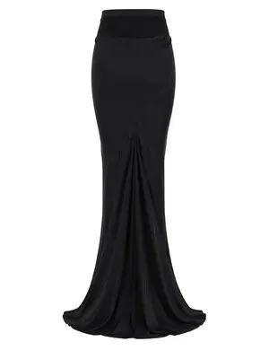 Rick Owens Slim Long Skirt