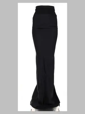 Rick Owens Slim Long Skirt