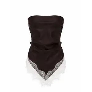 EFFEI Lace Top Cafe