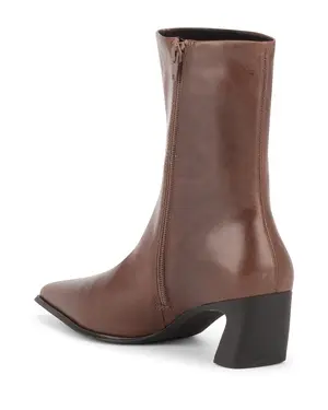 VAGABOND SHOEMAKERS Ilona Leather Ankle Boots - Chestnut