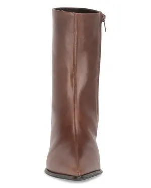 VAGABOND SHOEMAKERS Ilona Leather Ankle Boots - Chestnut